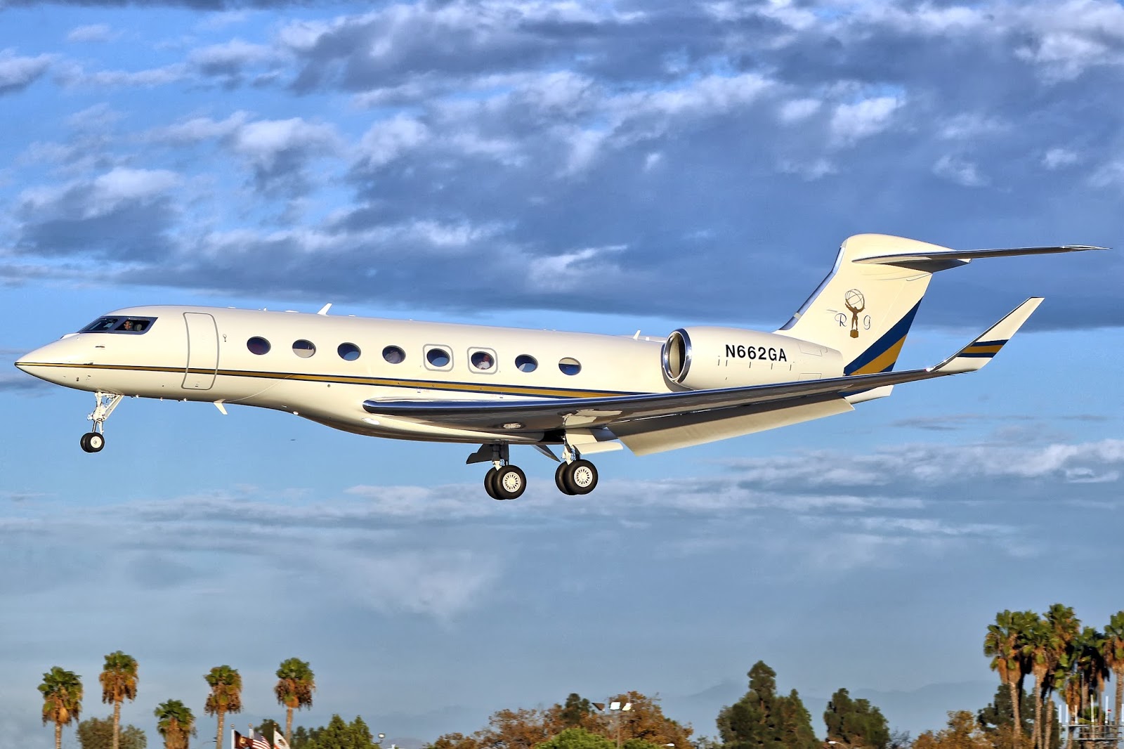 Aero Pacific Flightlines: Gulfstream G650 (c/n 6262) N662GA tbr N313RG