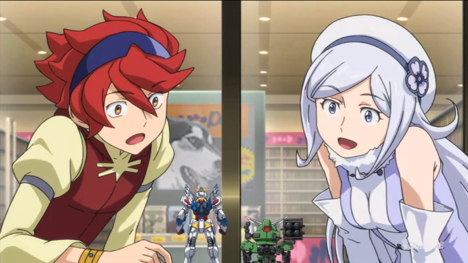 Gundam Build Fighters Reiji And Aila