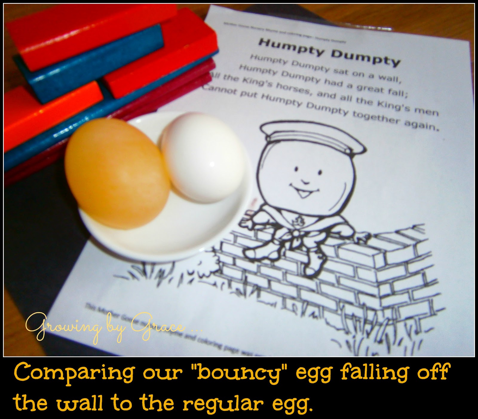 Growing by Grace : Humpty Dumpty Egg Unit