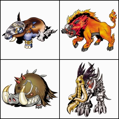 [Linhas Evolutivas] Bakumon from Boarmon ~ MEU×DIGIMON