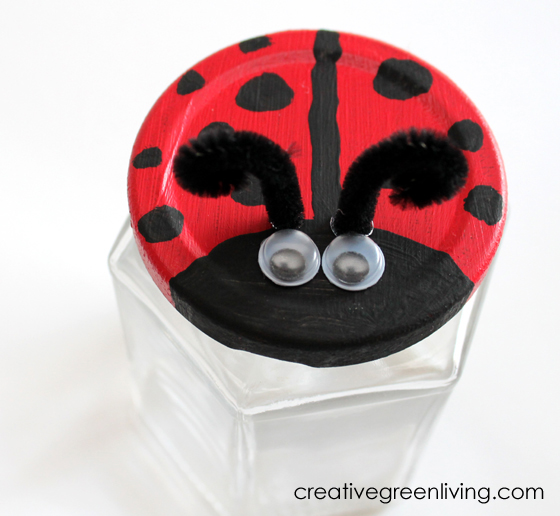 How to Make a Ladybug Bug Catcher from a Recycled Jar | Creative Green ...
