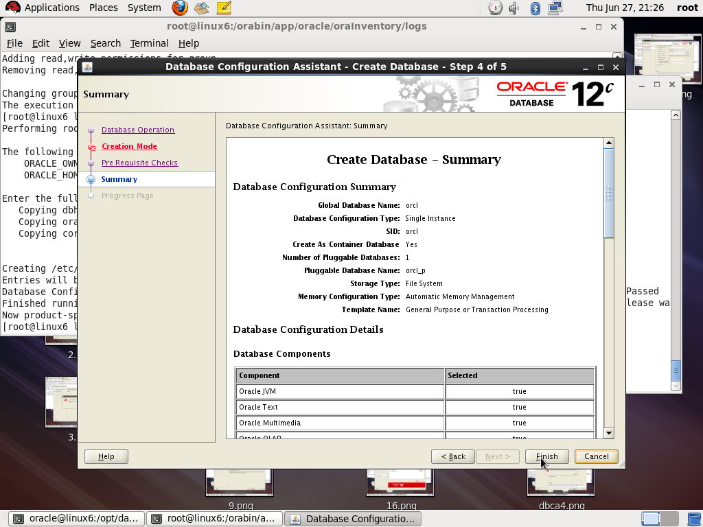 DHARAMDBA: Database Creation using DBCA in 12 c
