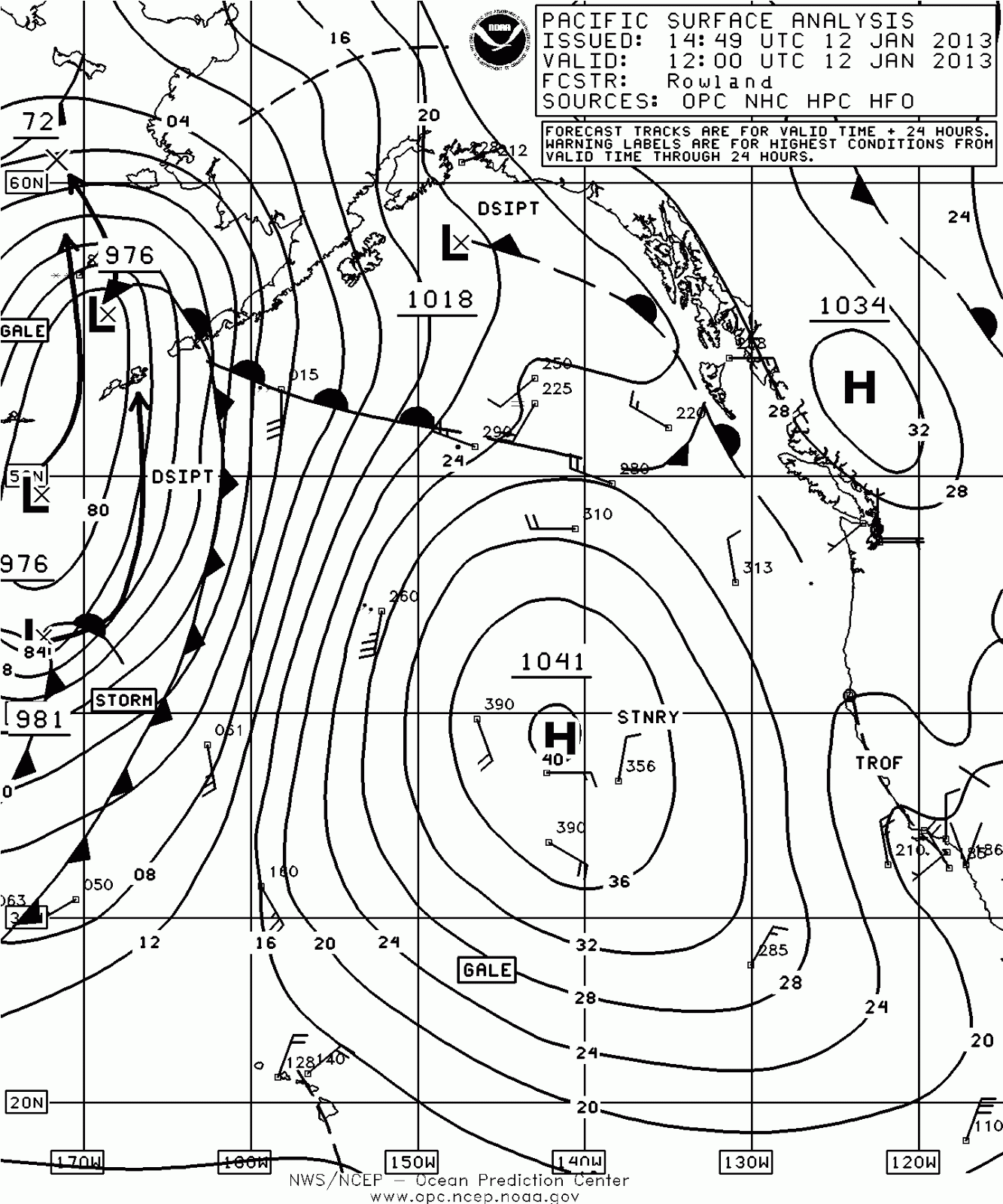 David Burch Navigation Blog: A Real OMG Omega Block over the E. Pacific