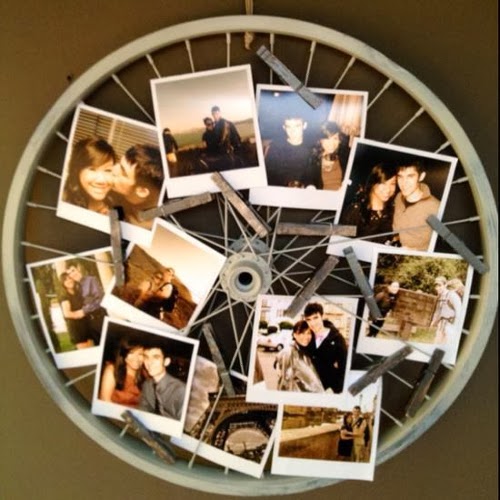 Ideas de decoración y reciclaje con ruedas de bicicleta | Decoración