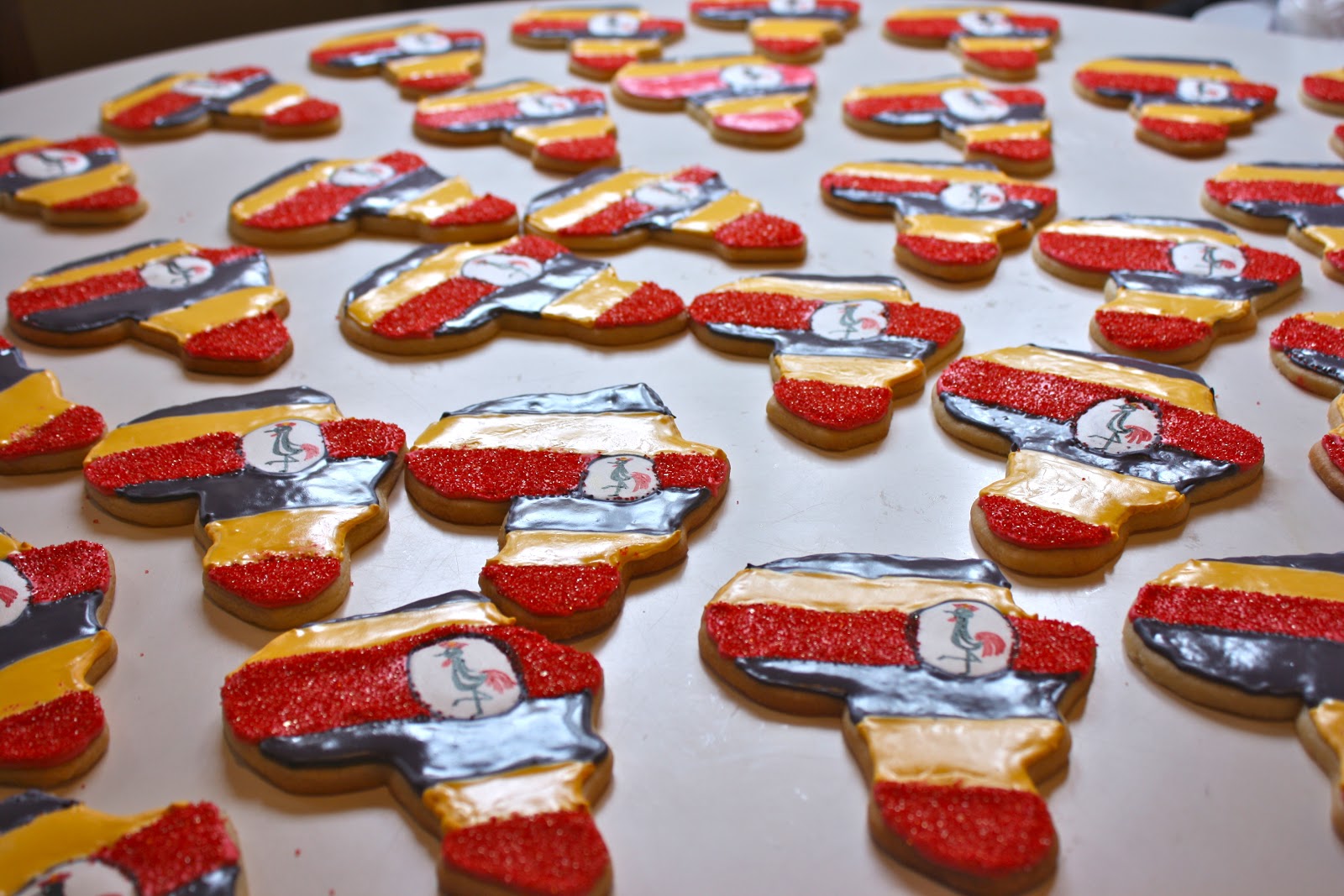 Sugar and Vice Custom Cakery and Sweet Boutique: Uganda Flag Cookies