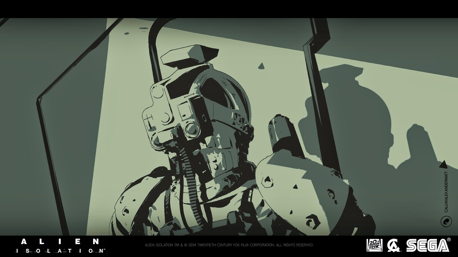 caw art: ALIEN:Isolation (part 1)