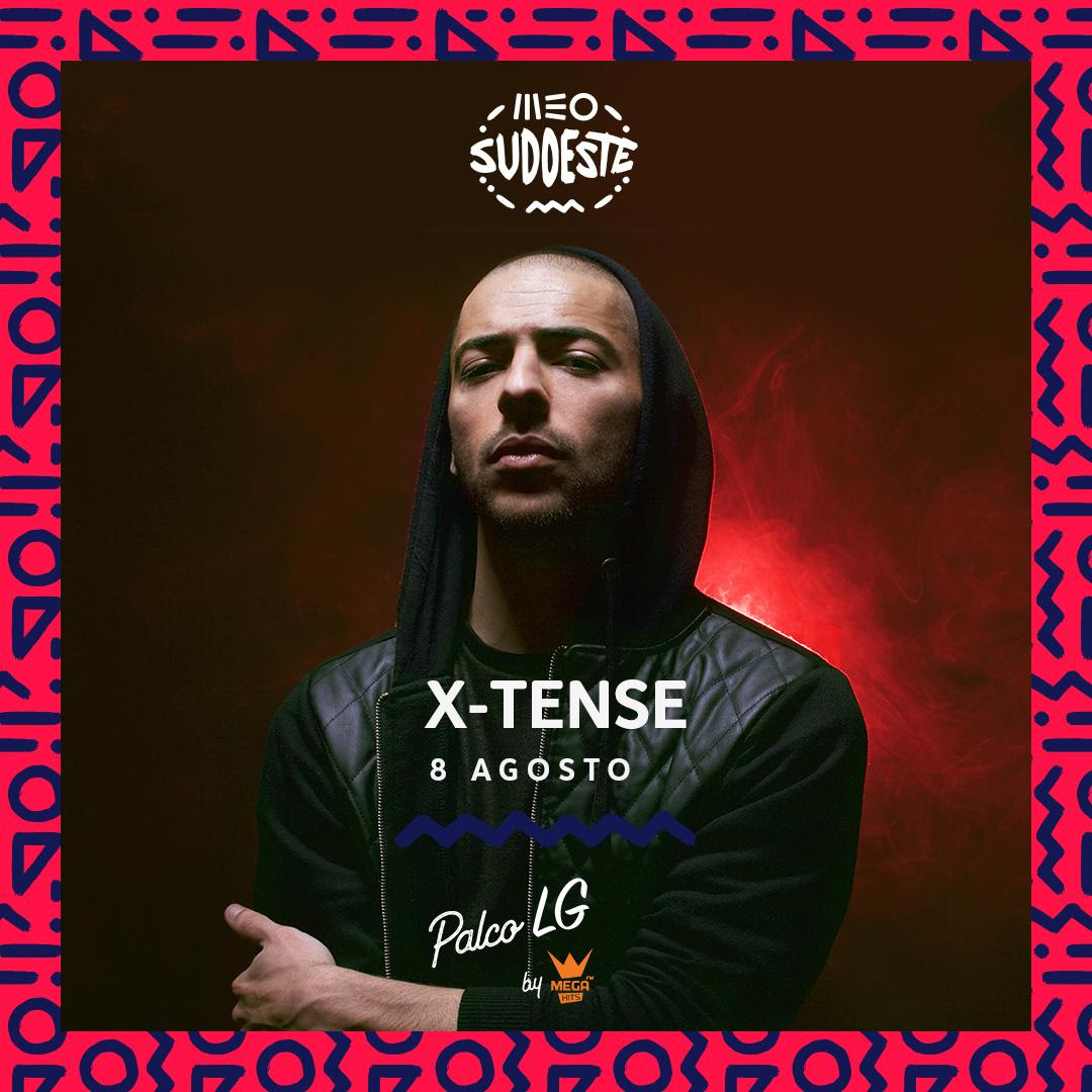 X-Tense confirmado para o MEO SUDOESTE 2019