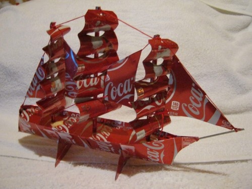 How to Recycle: Cool Recycled Soda Can Art