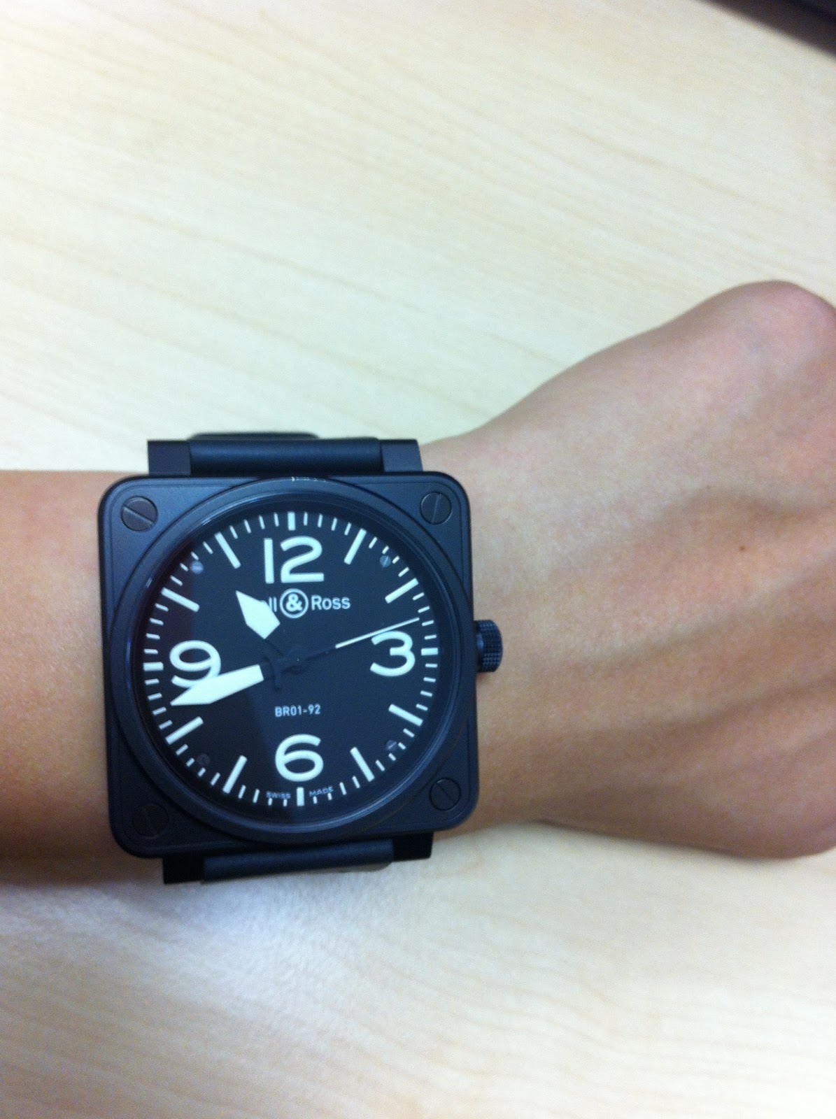 Let me sayy....: Bell & Ross BR01-92 Carbon