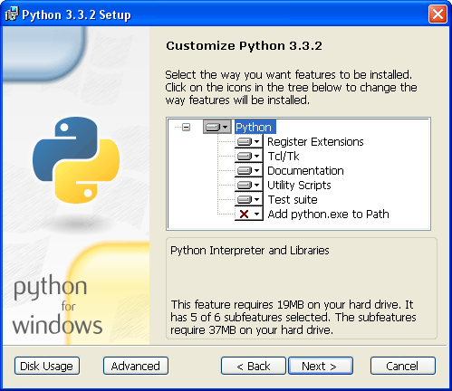 Outils de Développement Logiciel: Langage Python - Installation sous Windows XP