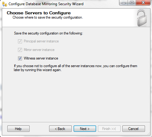Techie-Friendly Blog: Database Mirroring in SQL Server - Configuration