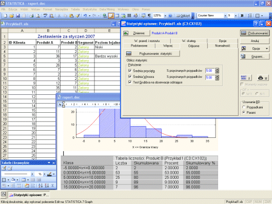 Statistica 8: paquete completo.