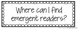 Ultimate Guide to Using Emergent Reader Books - Mrs. Plemons' Kindergarten