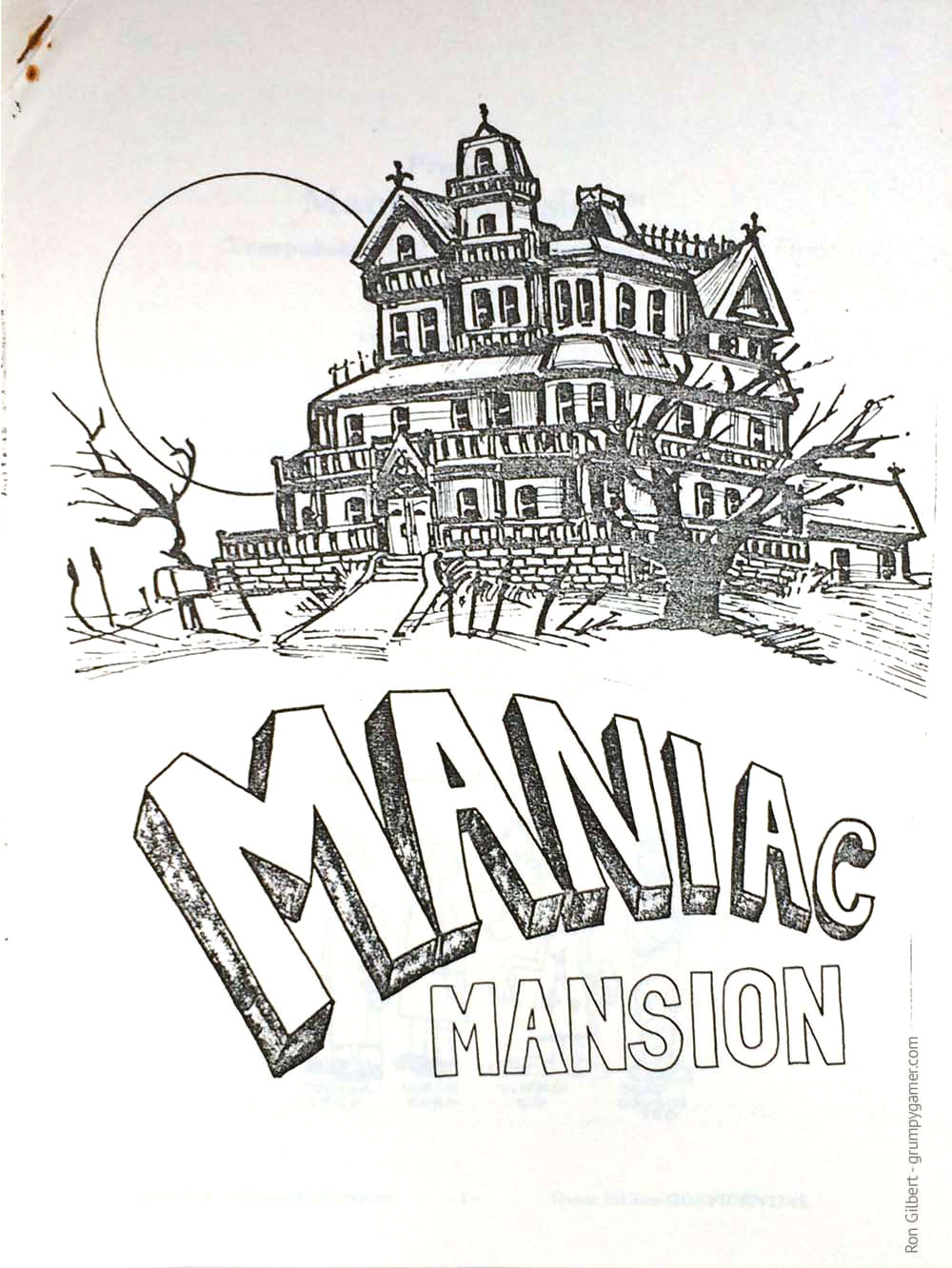 Maniac Mansion (Lucasfilm Games, 1987) - El condensador de fluzo