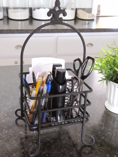 Sew Many Ways...: Silverware Caddy…To Office Organizer