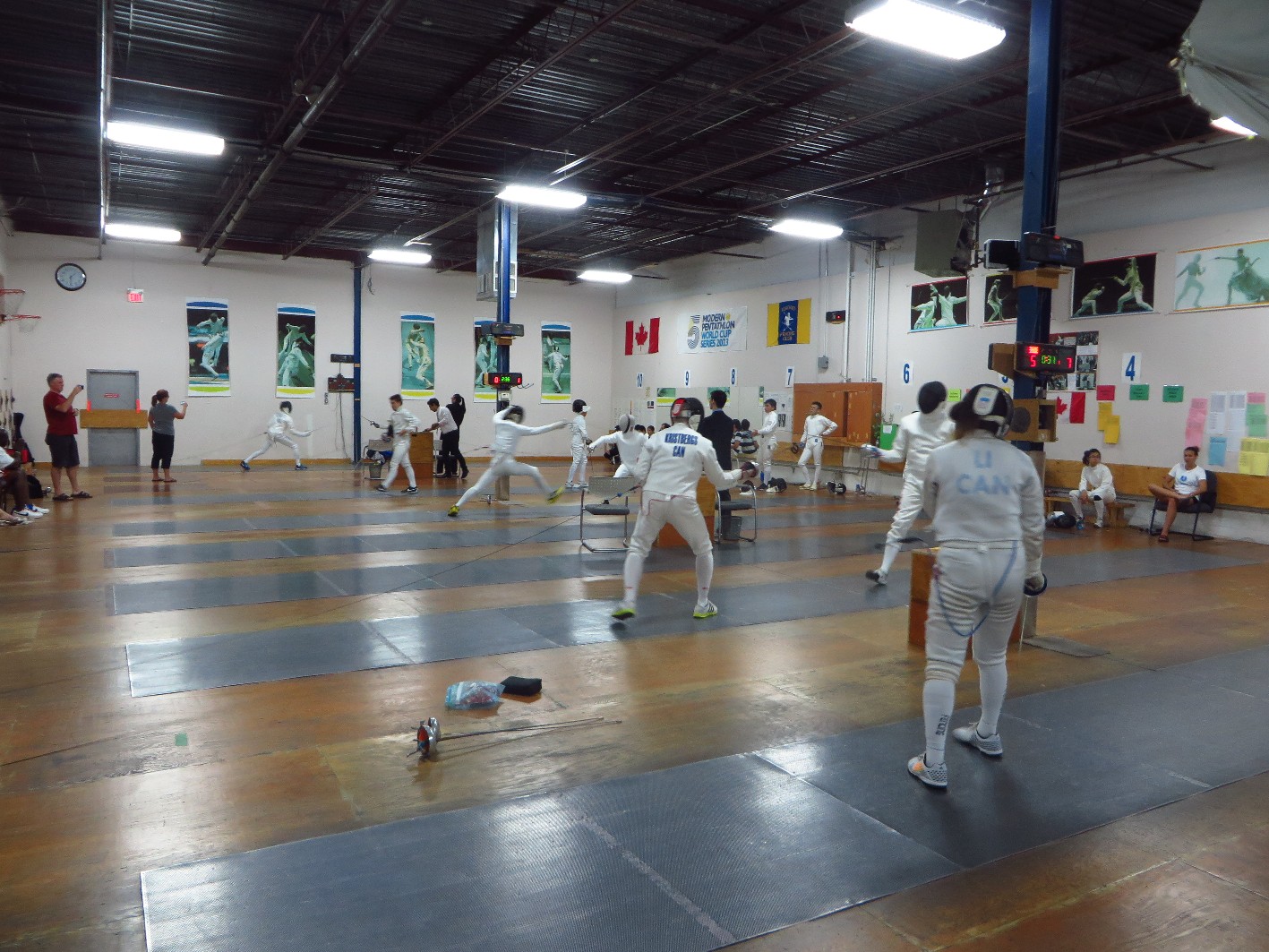 The World of Gord: Fencing in the 4th Annual Toronto Open Fencing ...