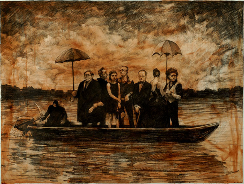 Il fascino delle opere di Wesley Burt, concept artist californiano ...