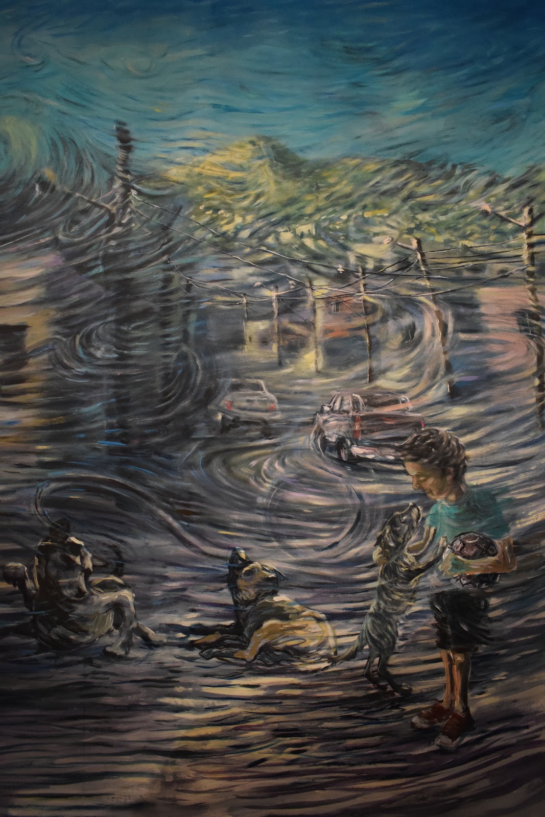 Pinturas de barrio de Cesar Barrientos: febrero 2018