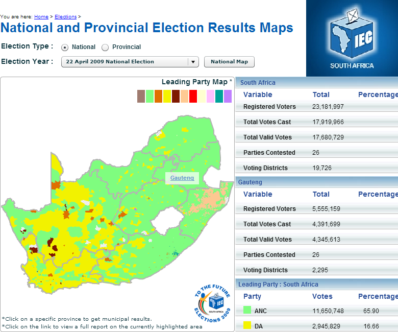 SADTU Political Education Blog: Voting Districts and Wards