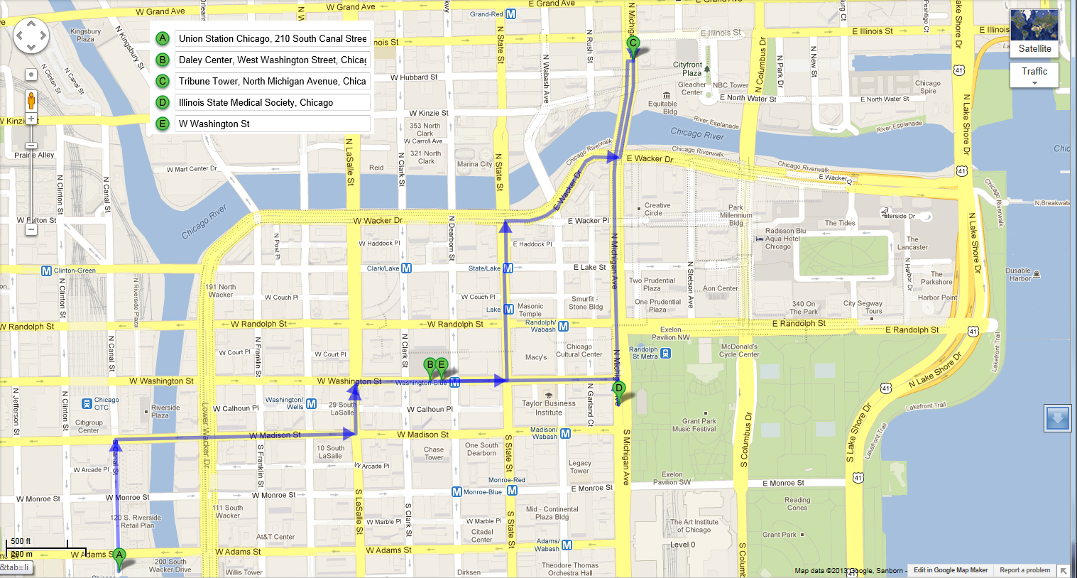 Illinois Worldwide Lyme Disease Awareness Protest: Maps for Chicago Rally