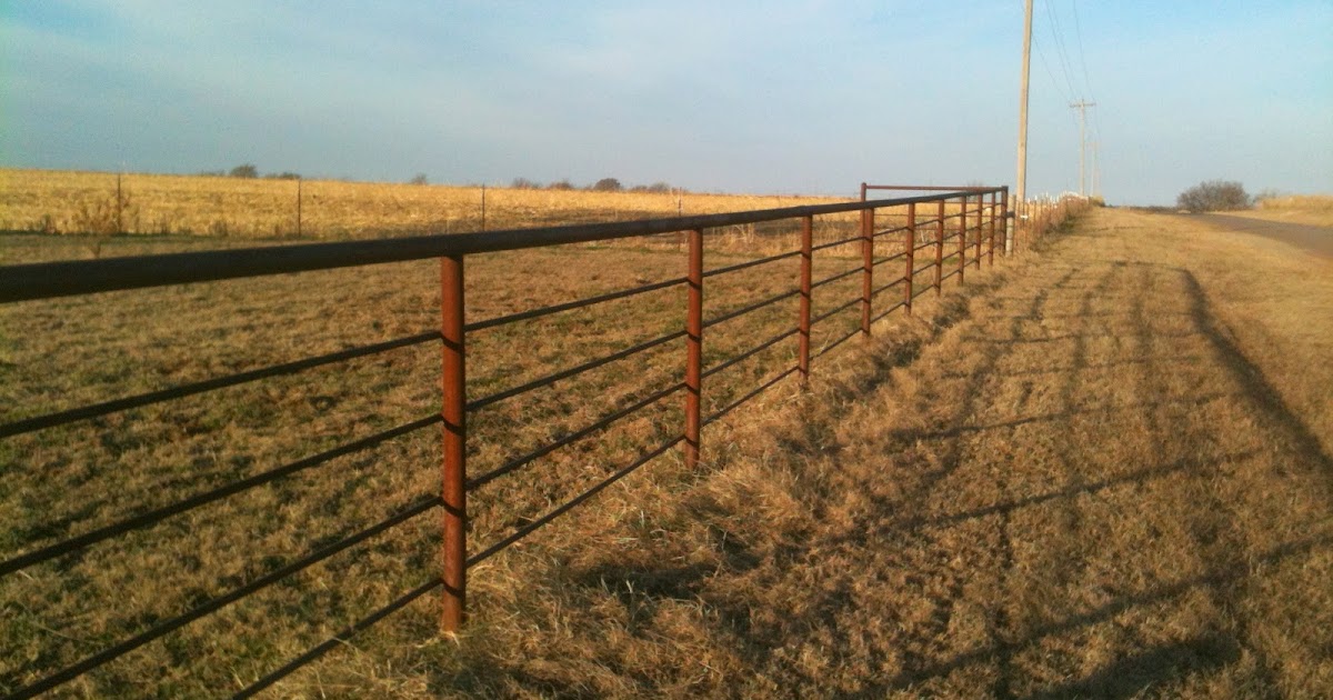 Watch Out For The Bull: Building Pipe Fence - The Simple Little Tool ...