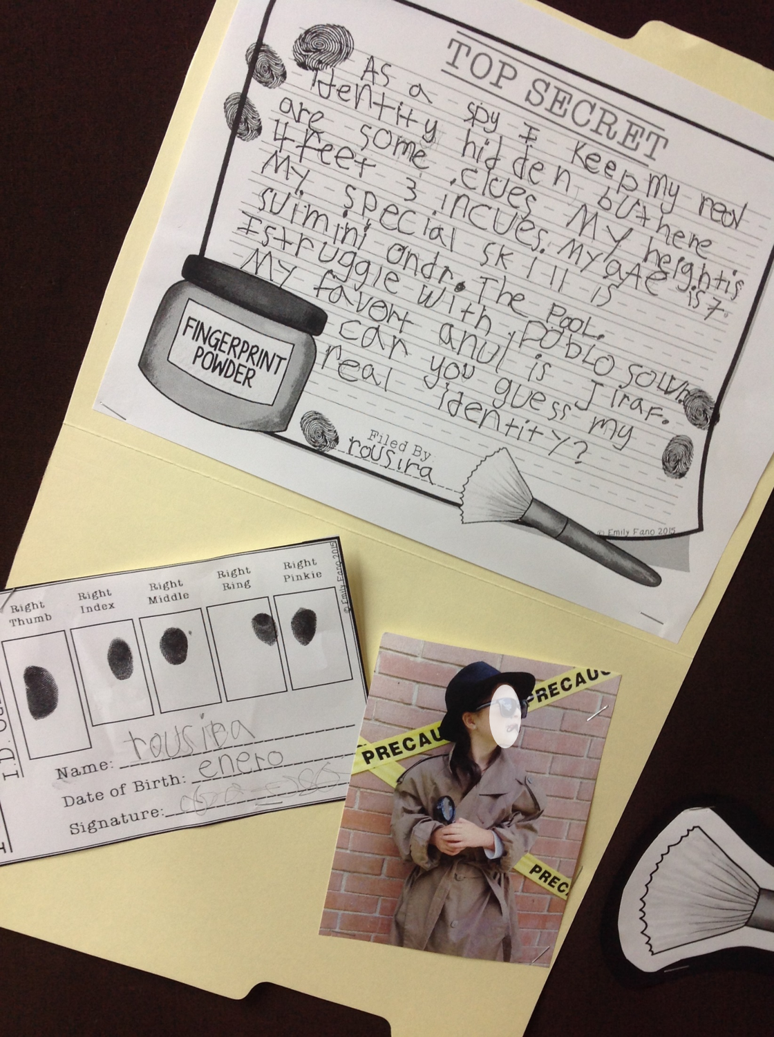Passport2Teach: Spy Writing Project!!