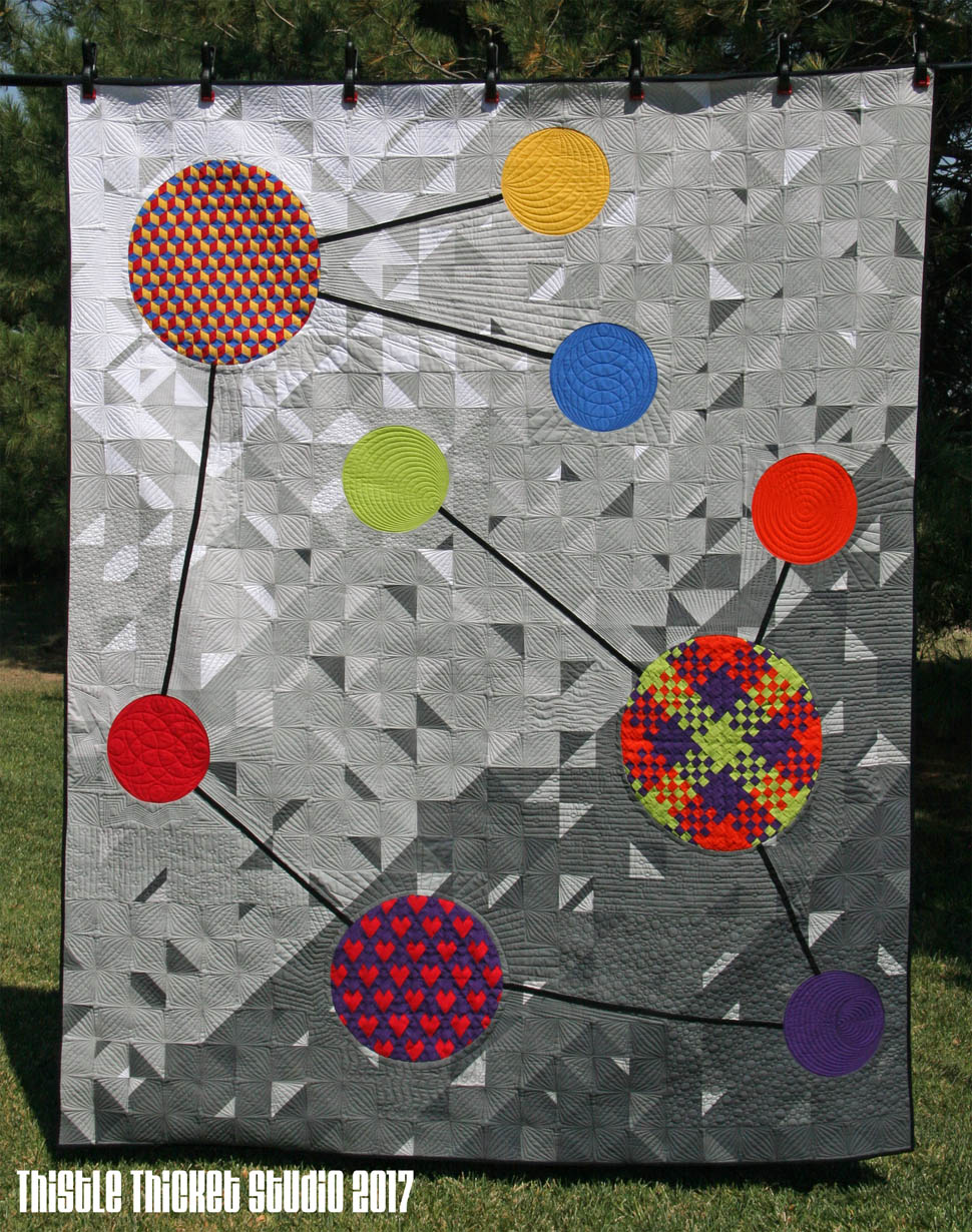 Quilting With Thistle Thicket Studio: FAL Q3: Molecules of Moda Quilt ...