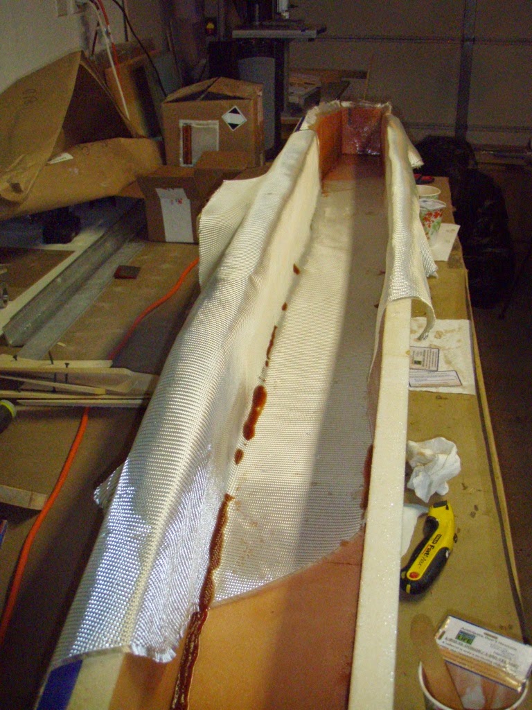 The Long EZ Build: Spar interior layup