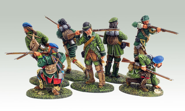 Mike's Painted Miniatures: Rogers Rangers