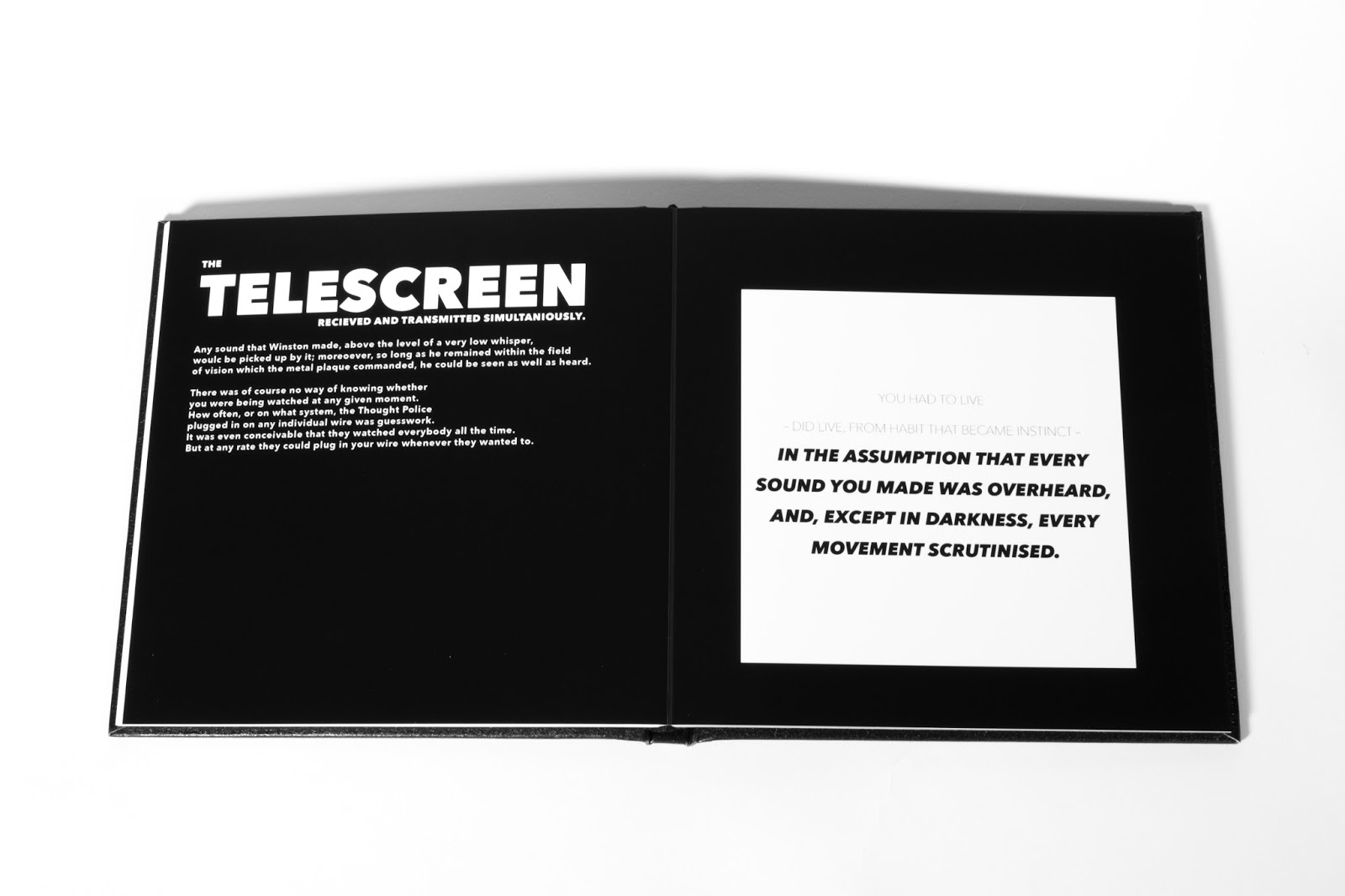 1984 Newspeak (Student Project) – Packaging Of The World