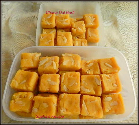 CHANA DAL BARFI - Sneha's Recipe