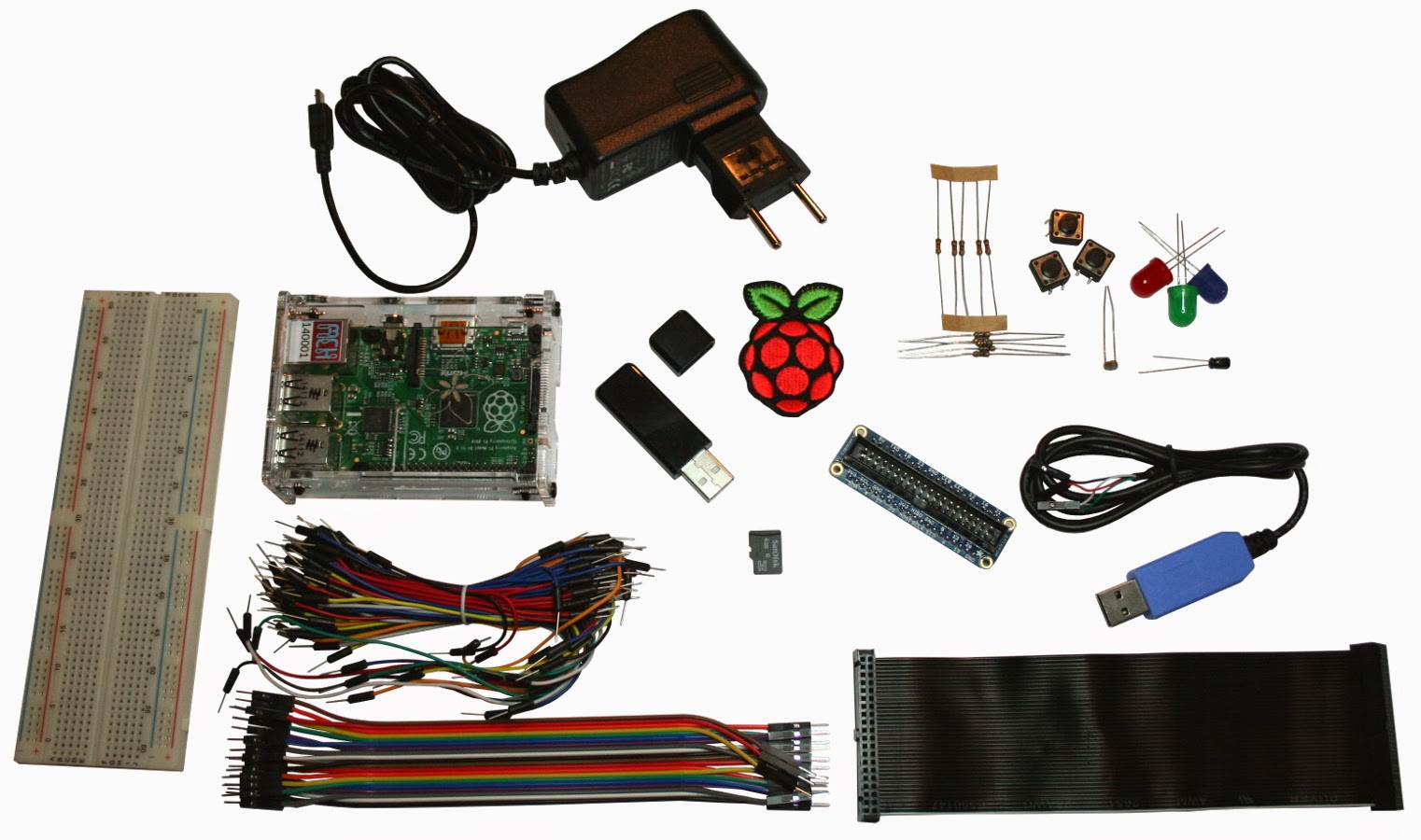 Raspberry Pi B+ Starter Pack - nouvelle révision - MCHobby - Le Blog