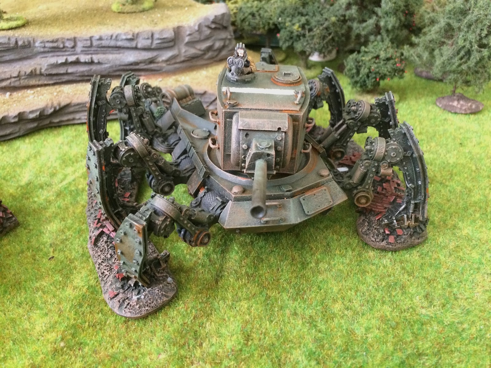 The Man Cave: AHPC VII 'Armour' Bonus Round: Soviet Spider Mecha