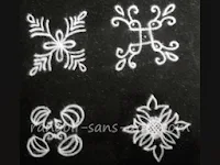 Easy rangoli designs - beginners