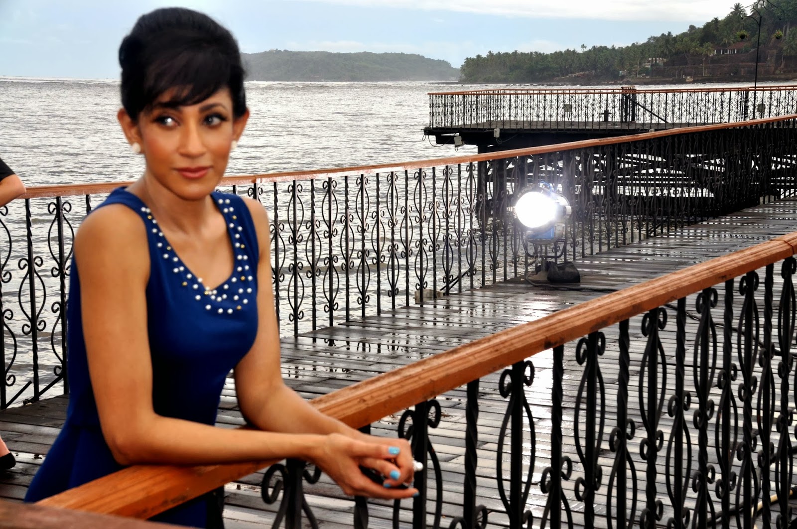 Miss Srilanka Chandi perera HQ Photoshoot Pics With Ajay Devgan In Big ...