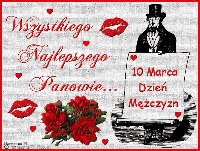 Gadżetowe zbiory: 10 marzec - Dzień Mężczyzny