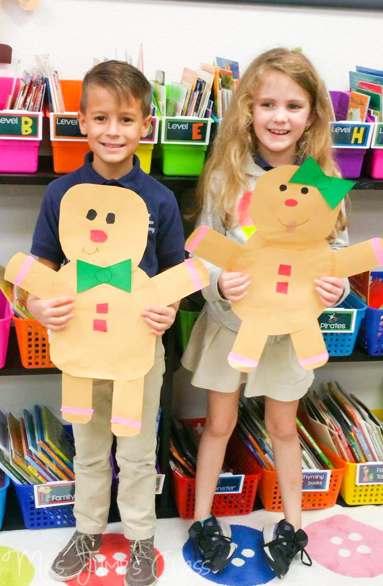 Gingerbread Week Lesson Plans for Kindergarten and first grade