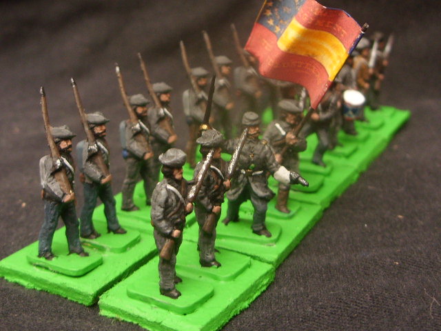 Airfix ACW Wargaming - Confederate infantry | planetFigure | Miniatures