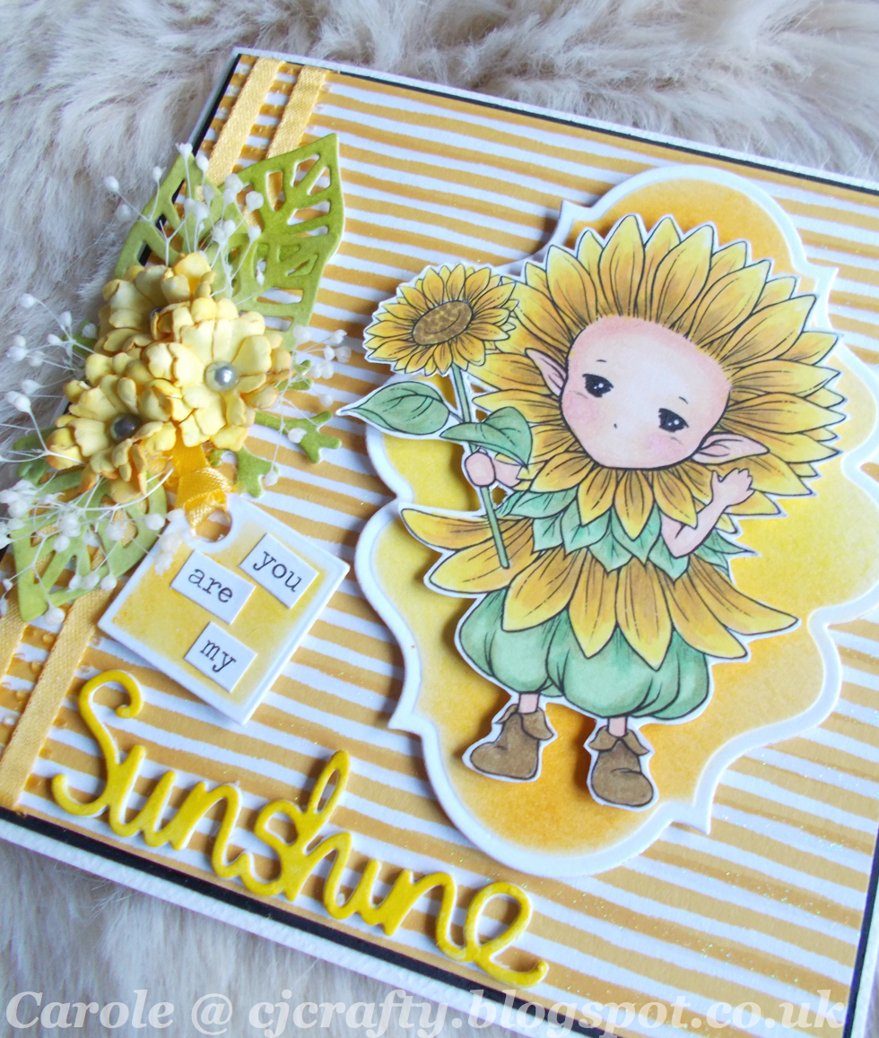 Craftilicious Creations: Sunflower Sprite: GDT for Crafty Boots