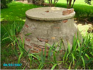 The Veblen House: Antique Septic Tank Found at Veblen House
