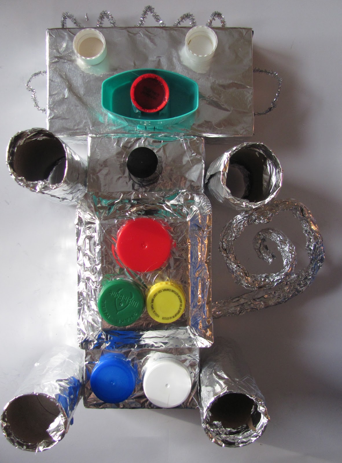 The Chocolate Muffin Tree: Recycled Junk Robots