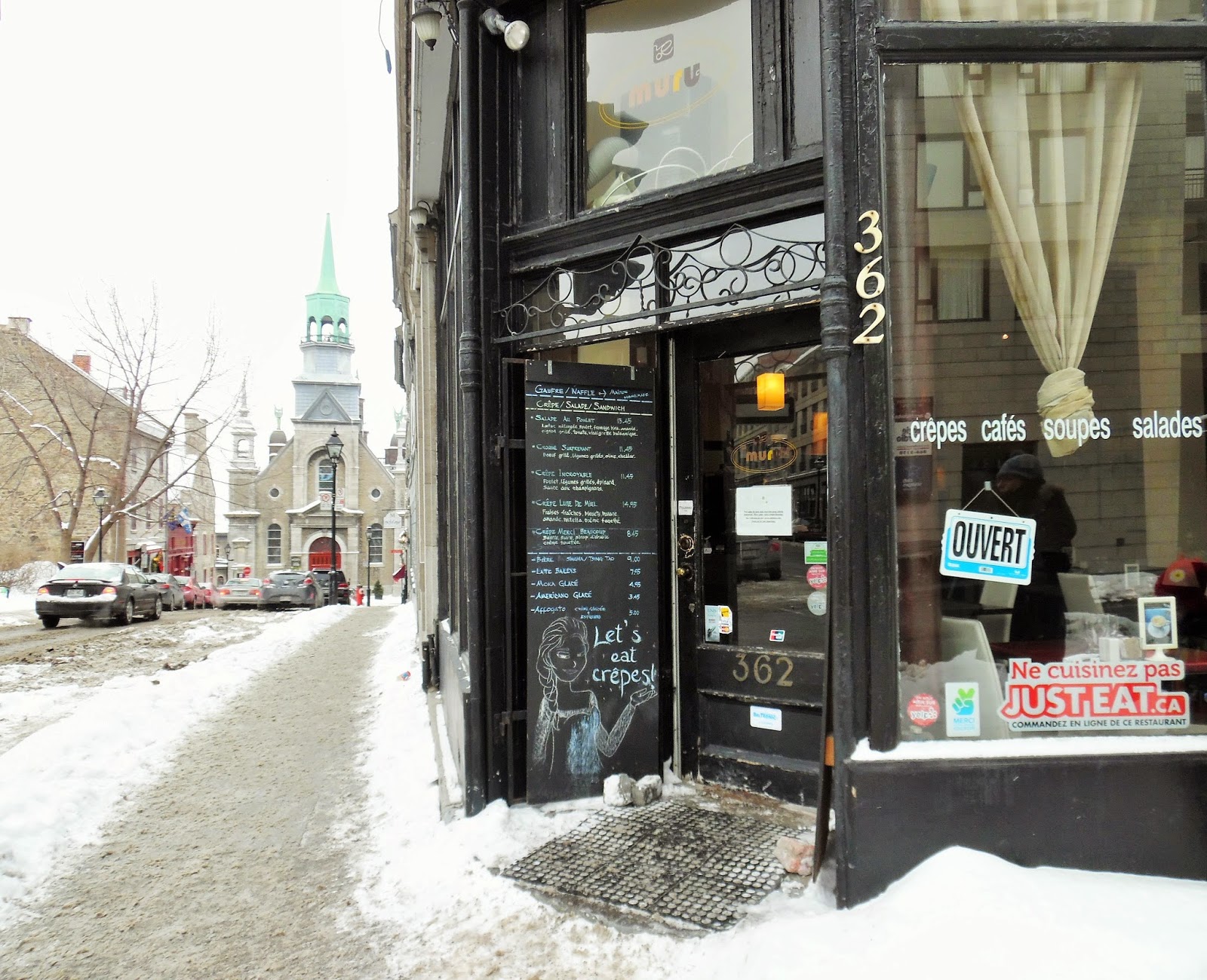 Muru - des crêpes dans le Vieux-Montréal