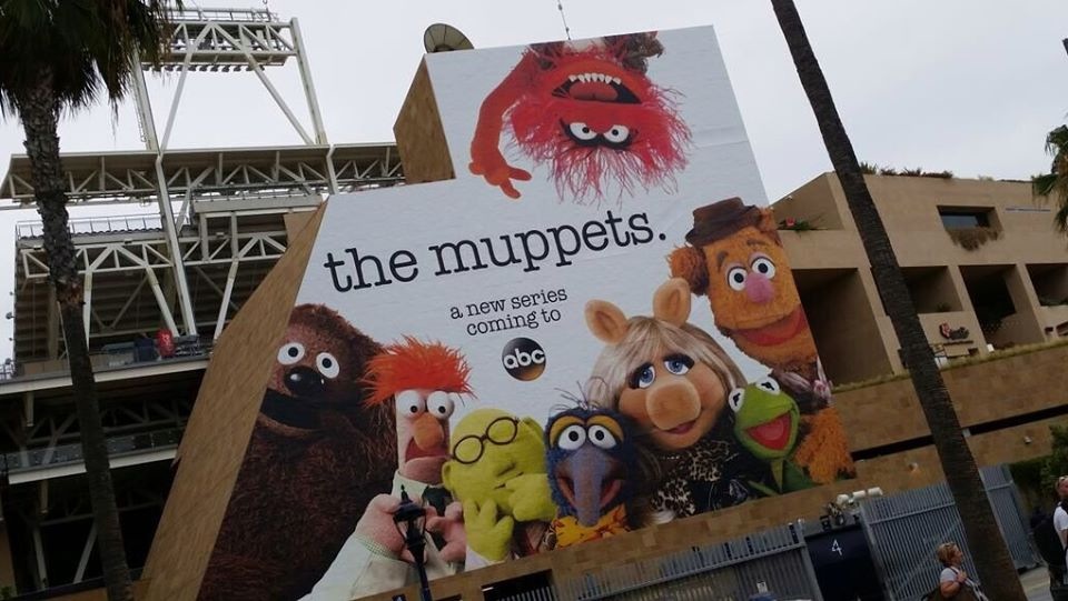 Muppet Stuff: ABC's "the muppets" invades San Diego!
