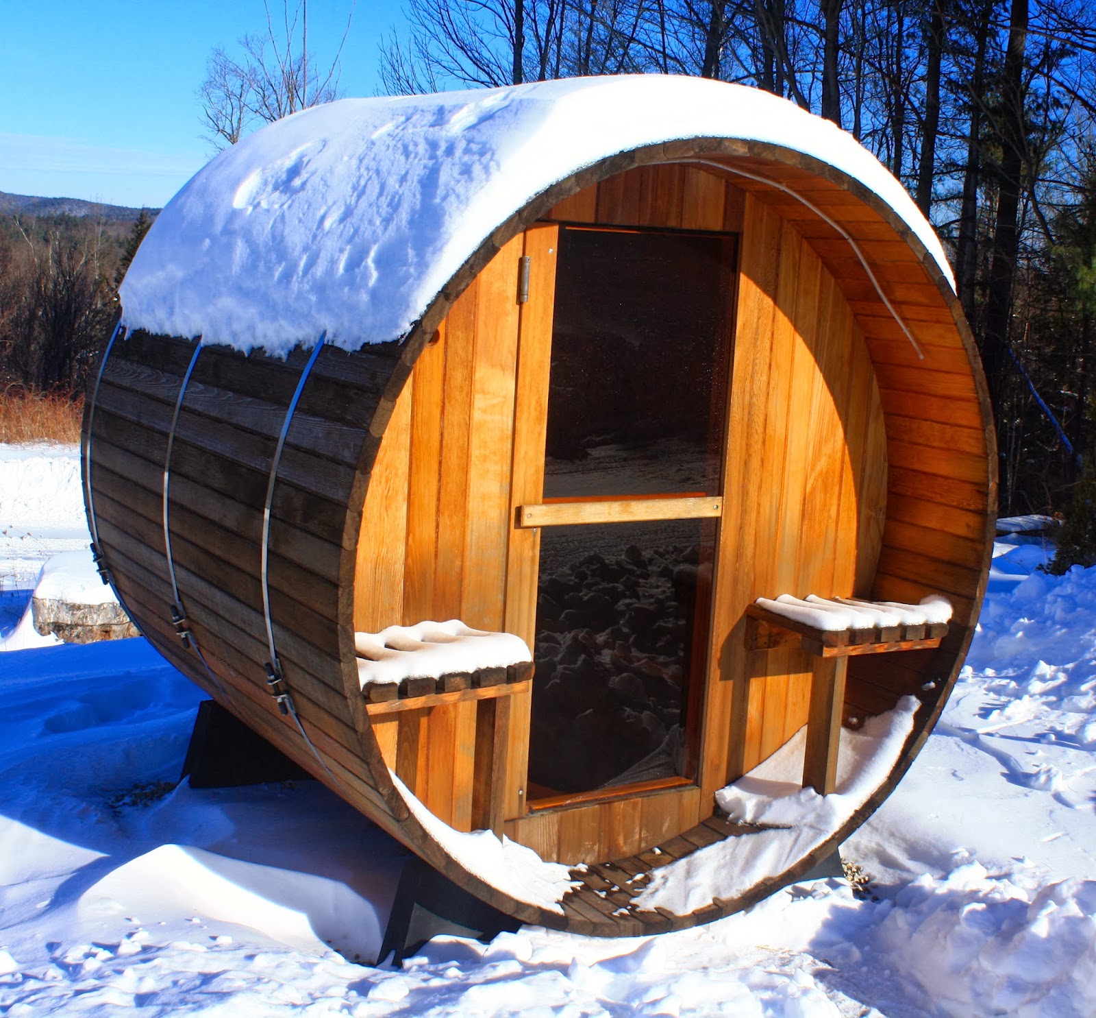 Go Rustic!: Tis' Always the Season for A Sauna!!!