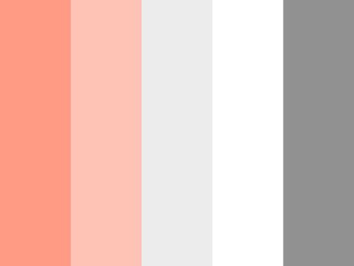 Colour Combo to try: Grey & Peach - Miss Rich