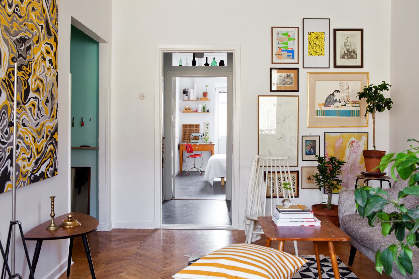 my scandinavian home: A Malmö home with a cool mid-century vibe