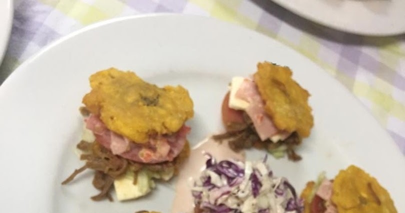 Patacones ~ Alta gastronomia