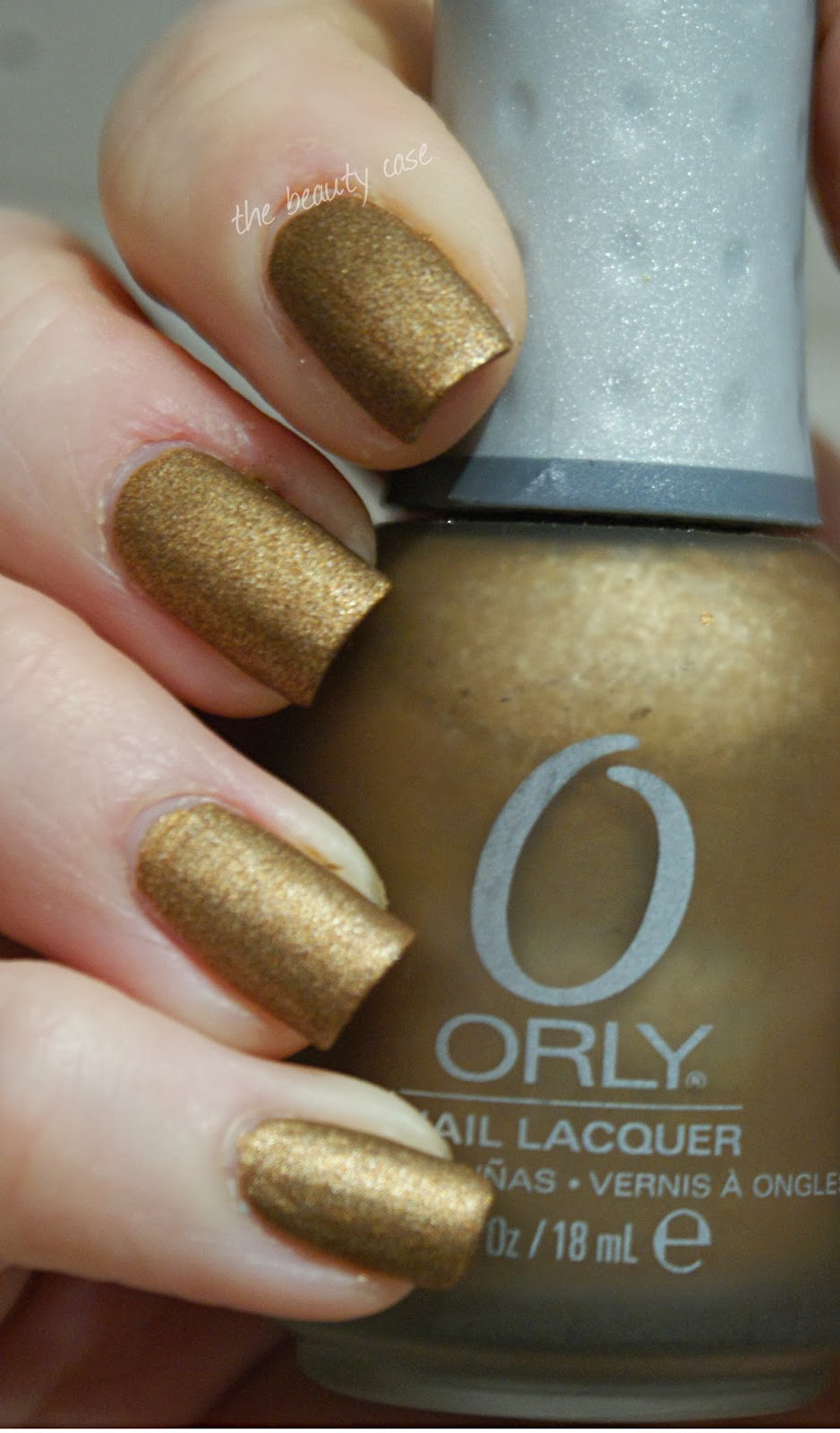 The Happy Beauty Case: Orly Solid Gold