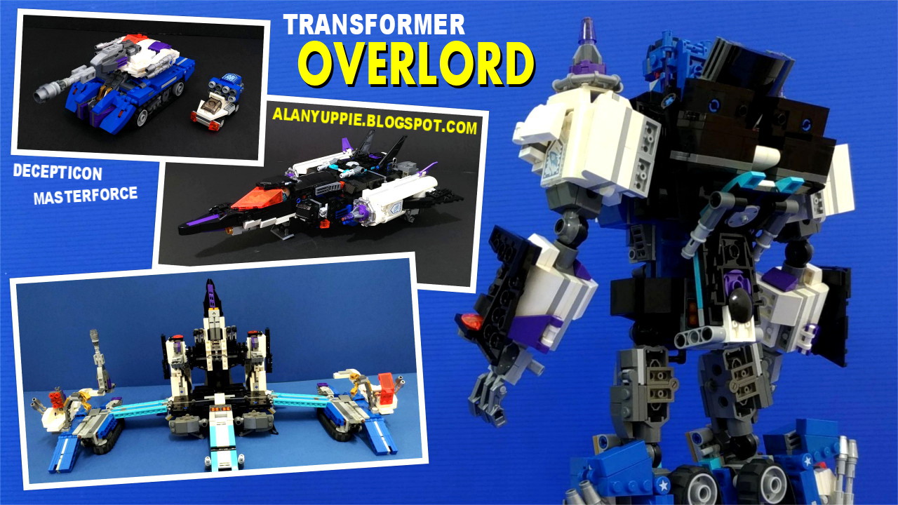 Alanyuppie's LEGO Transformers: LEGO Masterforce Overlord v2 ,Part 3 of ...