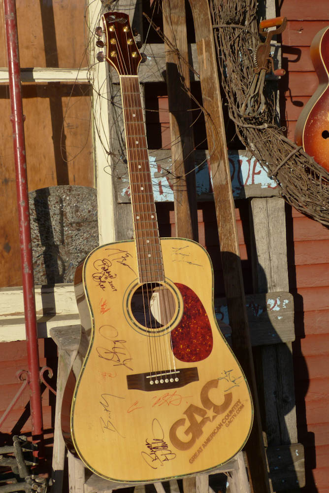 2000s Copley "Great American Country" Autographed Guitar